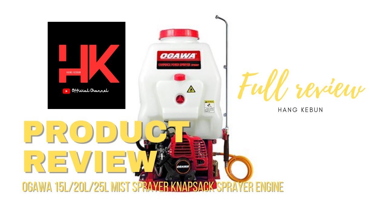 #full #review #ogawa #knapsack #power #spray #SP260Mf (20L) - YouTube