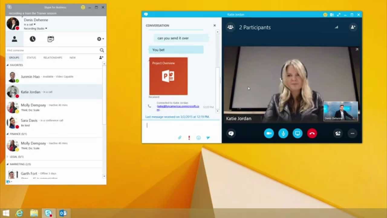 Skype for Business: Step-by-step guide for new users - YouTube