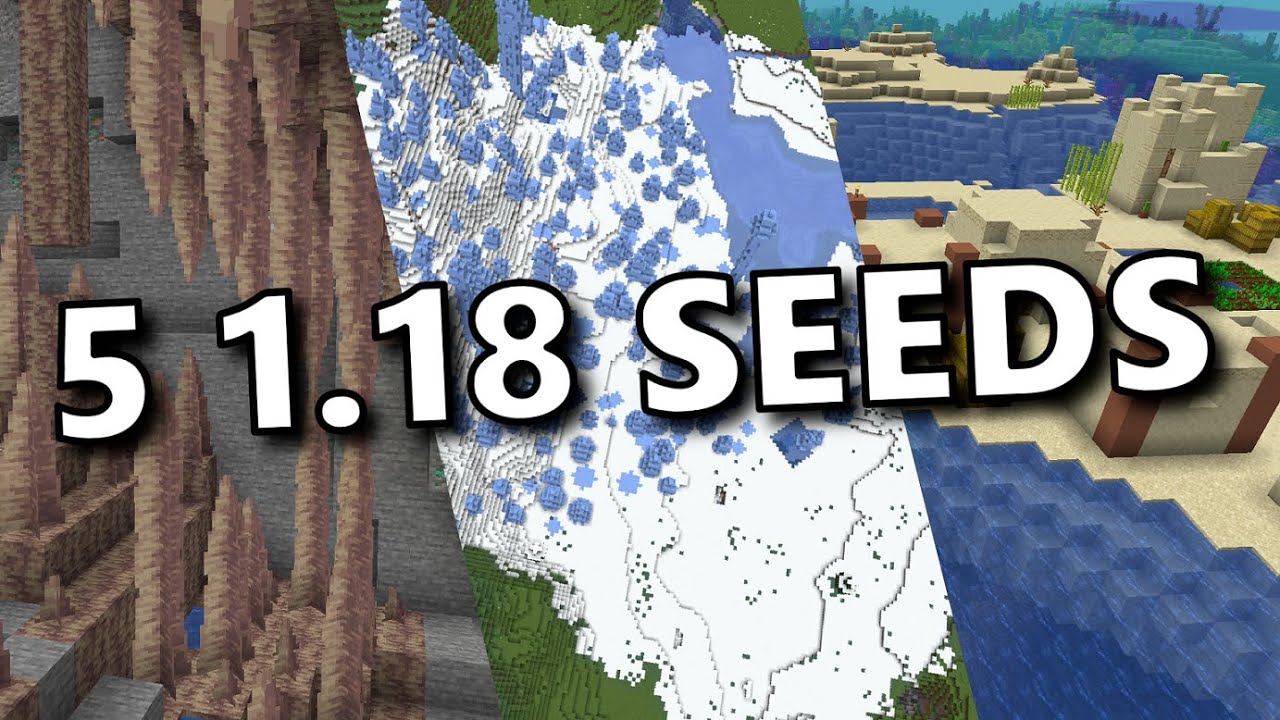 5 New Minecraft 1.18 Seeds - YouTube