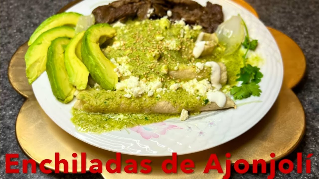 Enchiladas De Ajonjolí - YouTube