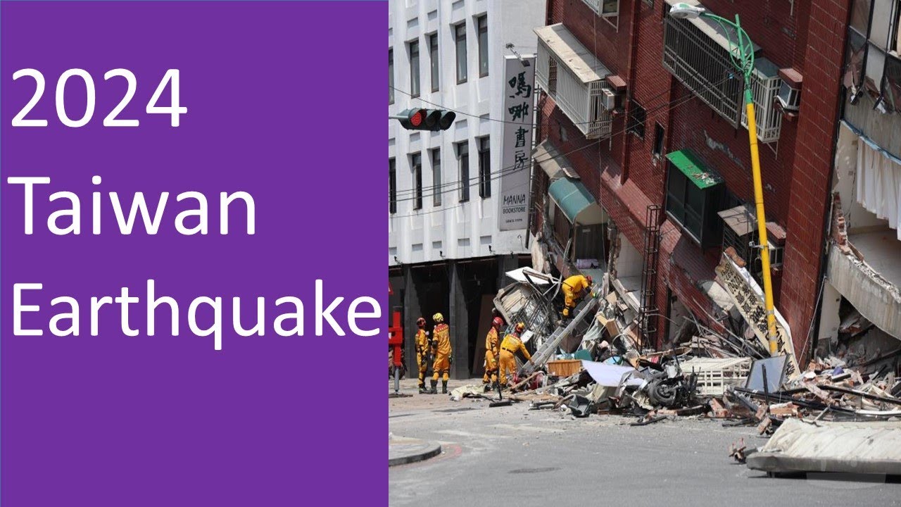 Taiwan Earthquake #2024 news injured after two consecutive major ...
