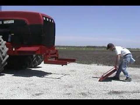 Rockbox built for front of 4wd tractor - YouTube