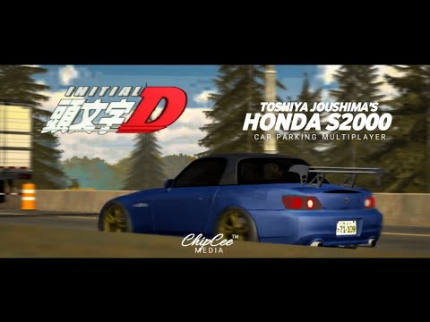 Toshiya Joushima's S2000 - Initial D | Car Parking Multiplayer - YouTube