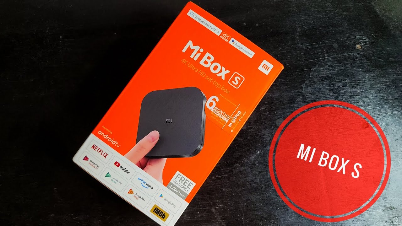 Mi Box S Unboxing - YouTube
