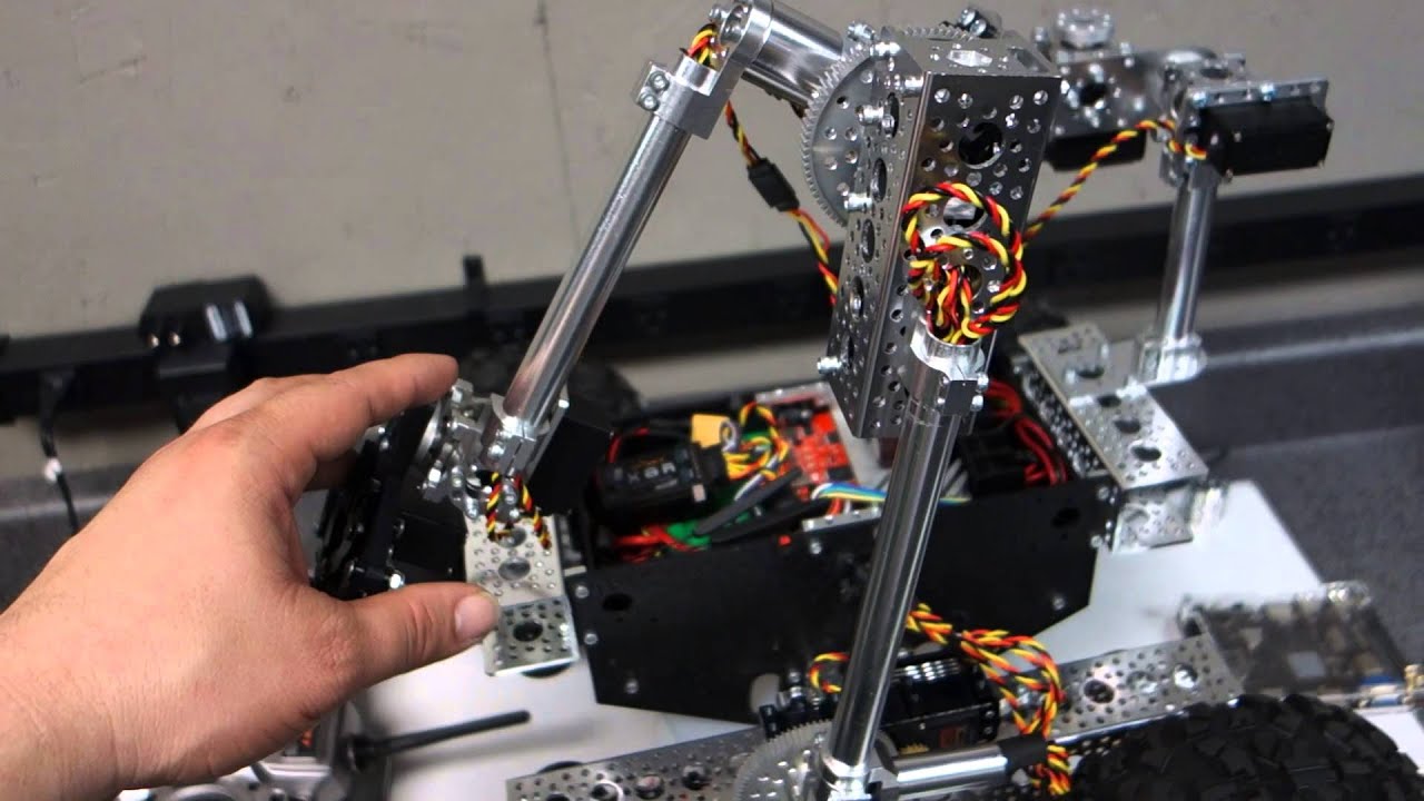 NOMAD Rover ARM attachment and Wheel Mounts - YouTube