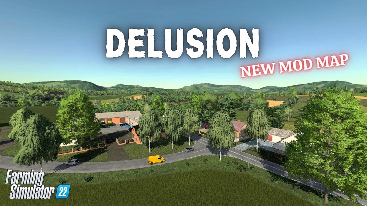 "DELUSION" FS22 Map Tour/Review | New Mod Map | Farming Simulator 22 ...