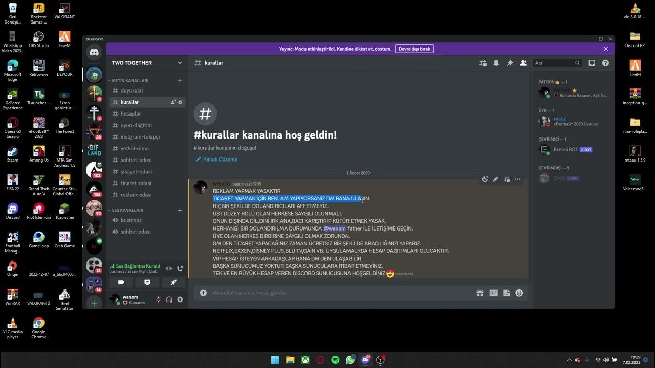 BEDAVA HESAP VEREN DİSCORD SUNUCUSU😲 - YouTube