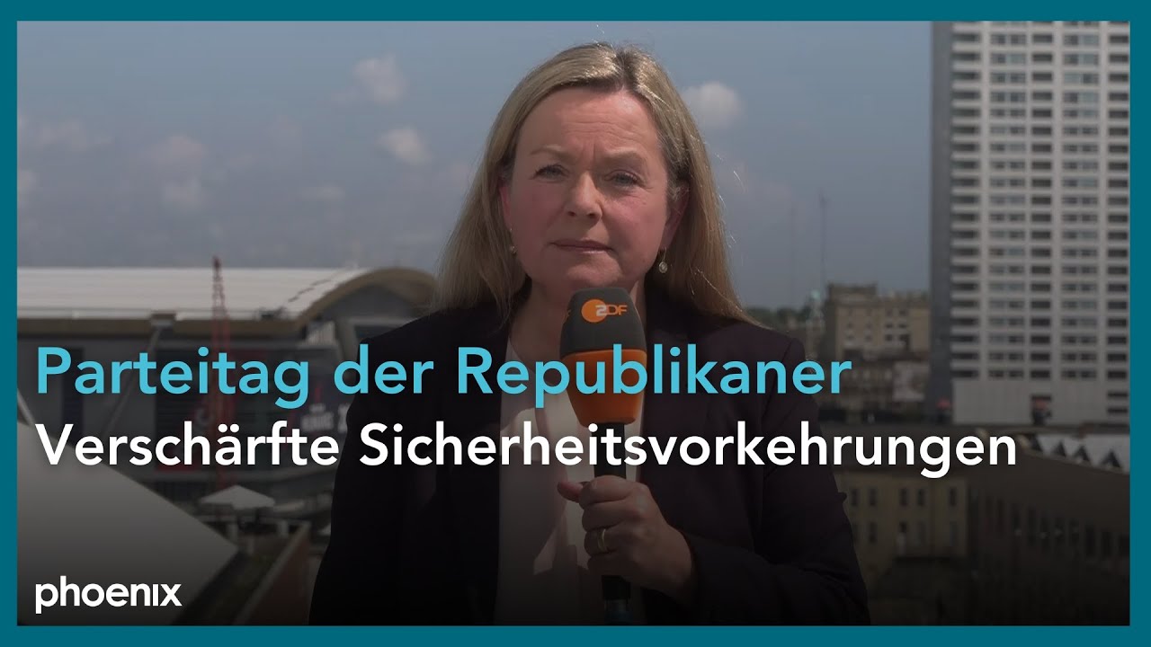 Schaltgespräch mit ZDF-Korrespondentin Claudia Bates - YouTube