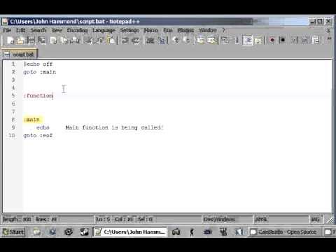 Batch 20 Basic Functions - YouTube