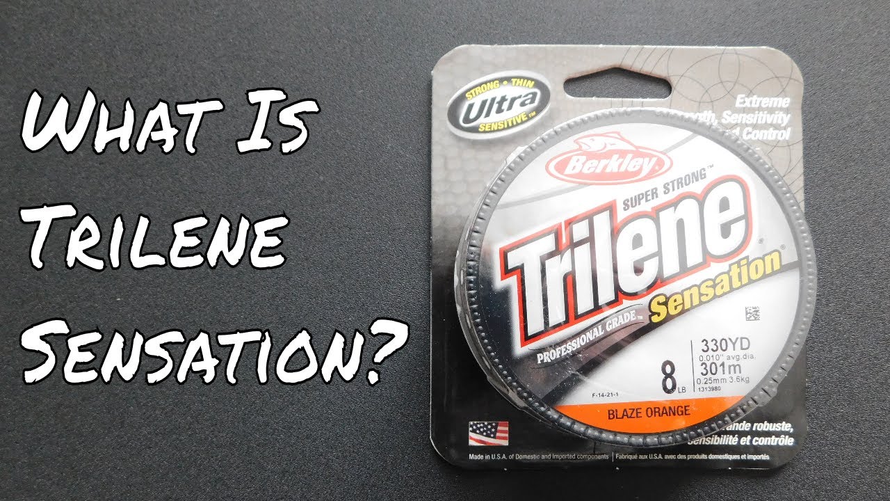 What Is Berkley Trilene Sensation Fishing Line? - YouTube