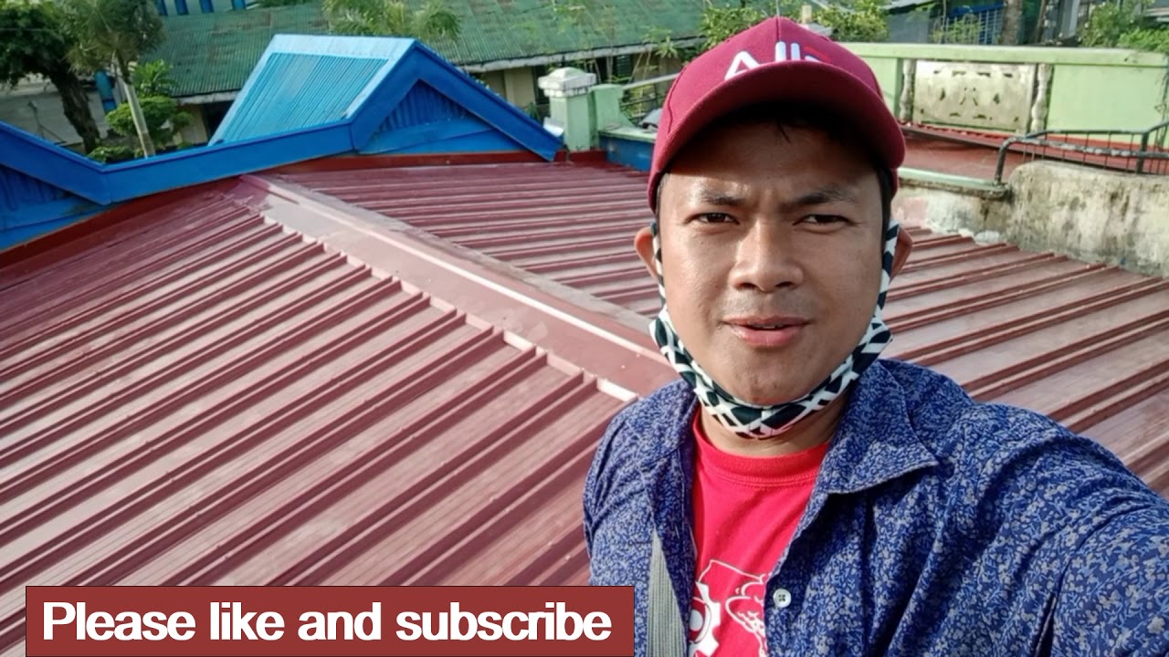 ridge roll installation the easy way.twin rib install - YouTube