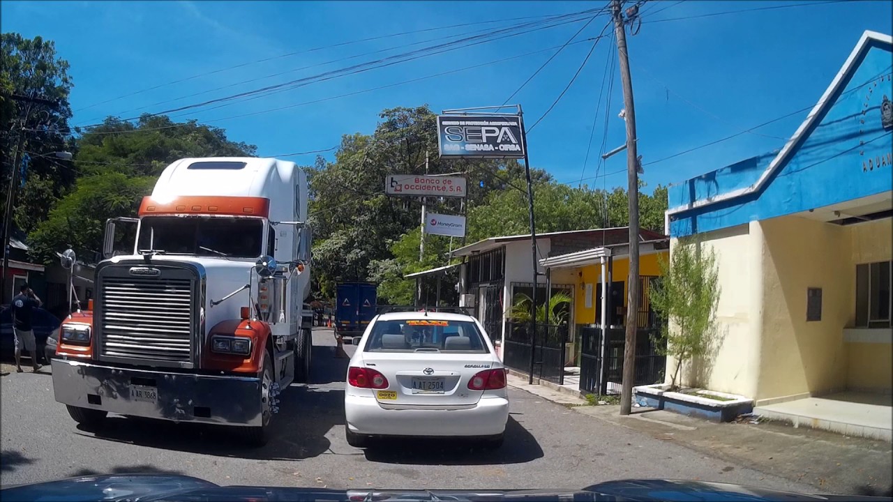 Frontera El Poy, Honduras-El Salvador - YouTube