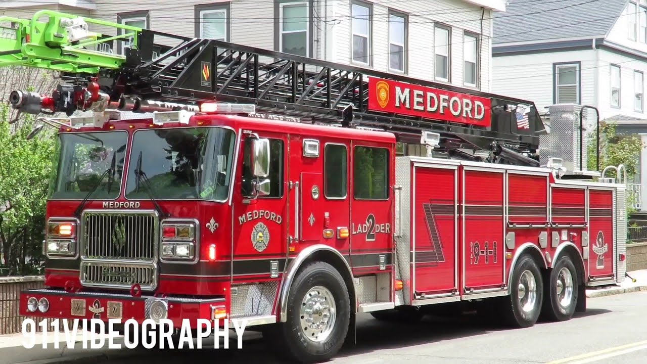 *Brand New* Ladder 2 And Ambulance 1 On Scene At A Medical | Medford ...