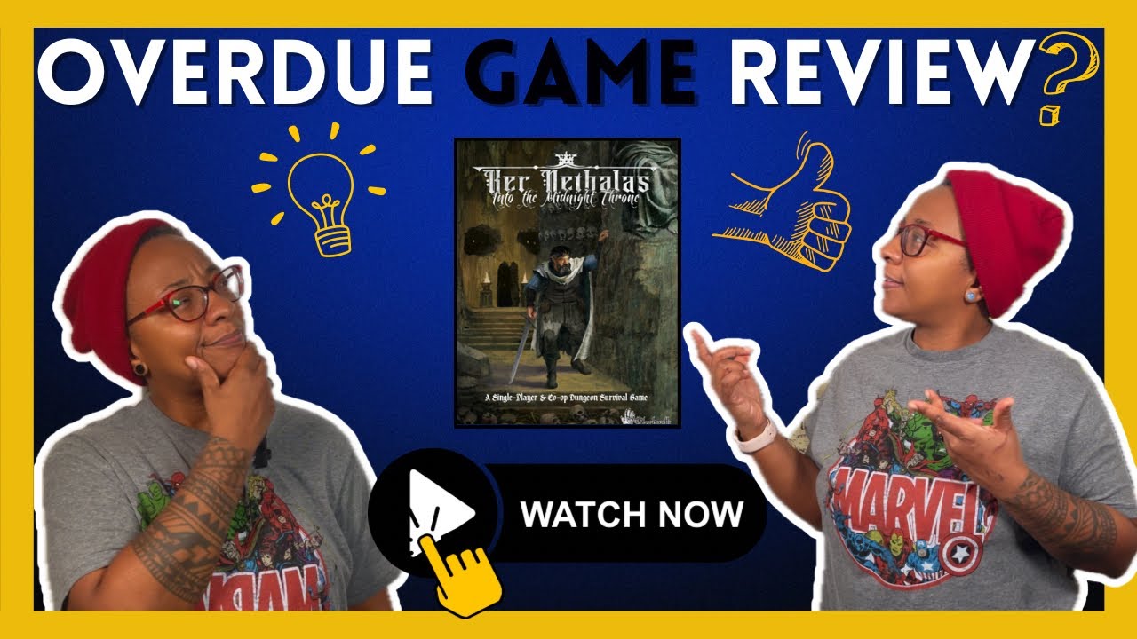 FINALLY! The MUCH Awaited Ker Nethalas Solo Rpg Game Review - YouTube