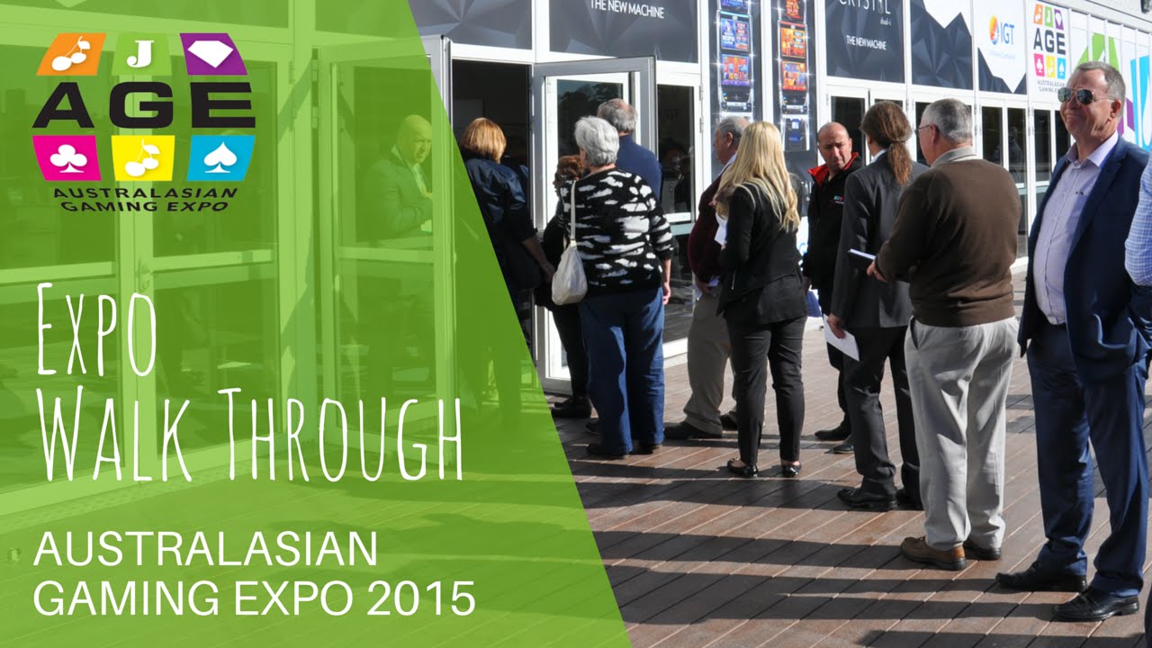 Australasian Gaming Expo 2015 Walk Through - YouTube