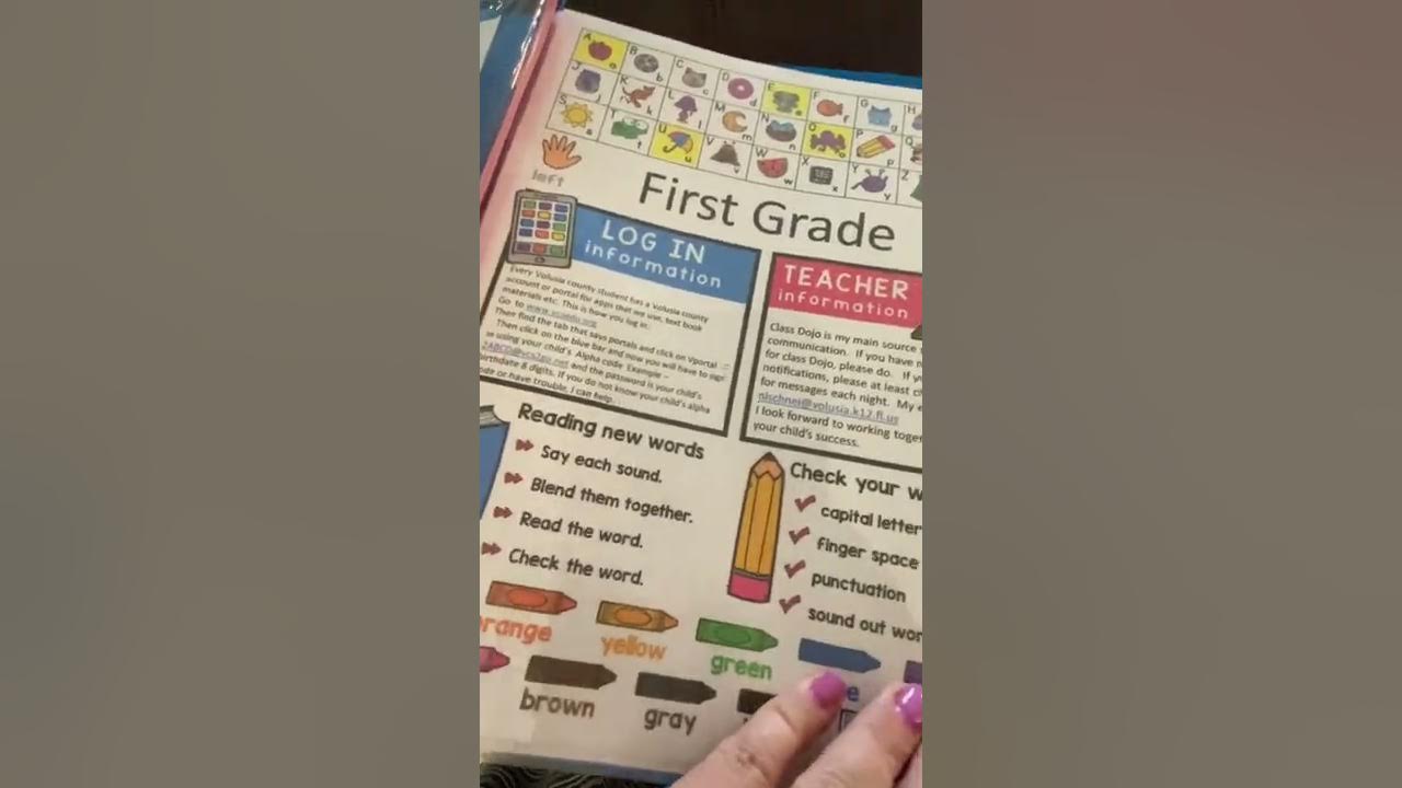 First Grade Take Home Folders - YouTube