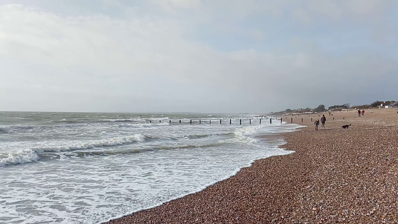 Aldwick beach February 2nd 2020 - YouTube