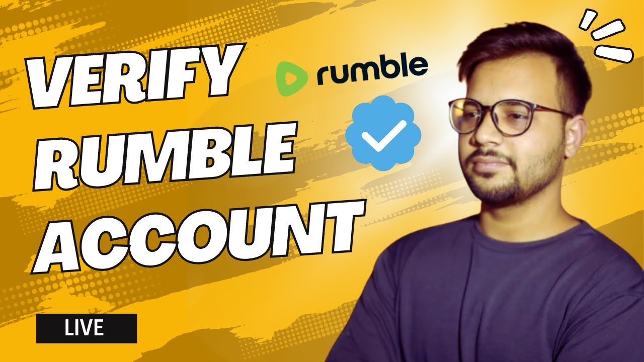 How To Verify Rumble Account | Rumble Account Verification | Verify ...