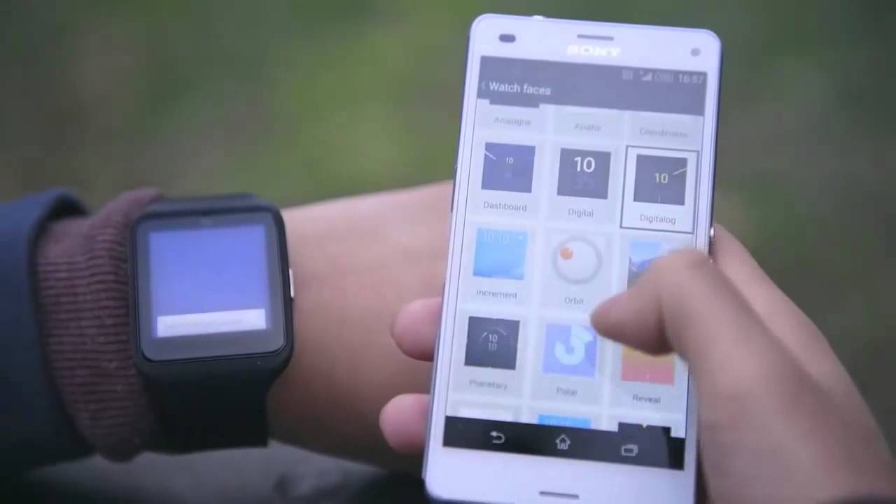 keep connected and stay active with SmartWatch 3 xperia Z2 Z3 - YouTube