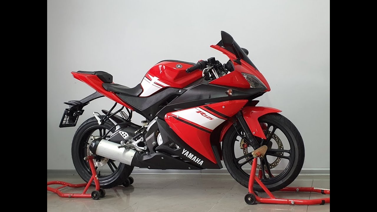 Yamaha YZF R-125 RED MotoRW - YouTube