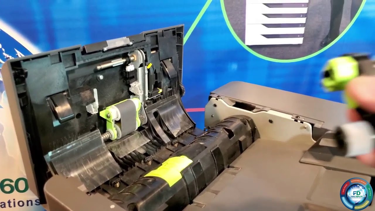 Replacing ADF Maintenance kit for XM7100 Series - YouTube