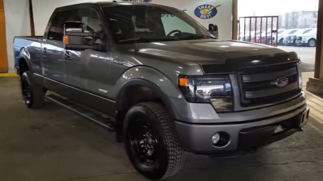 2013 Grey Ford F-150 4x4 SuperCrew FX4 Review | Prince George Motors ...