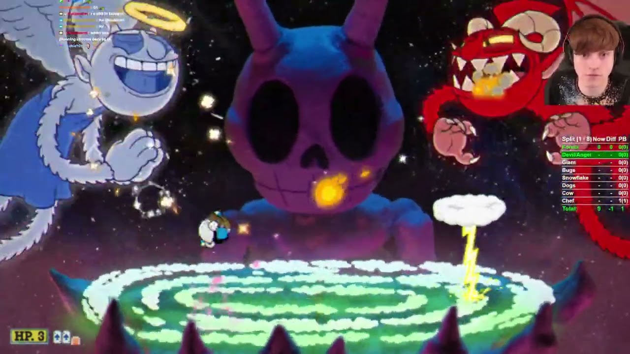 Cuphead No Damage: DLC Cursed Relic Run - YouTube