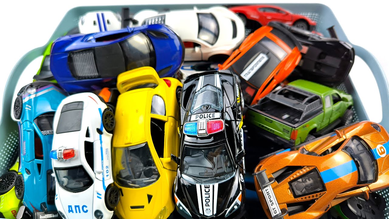 Box Full of Model Cars -Lamborghini Veneno, Lexus Ls 500h, Lamborghini ...