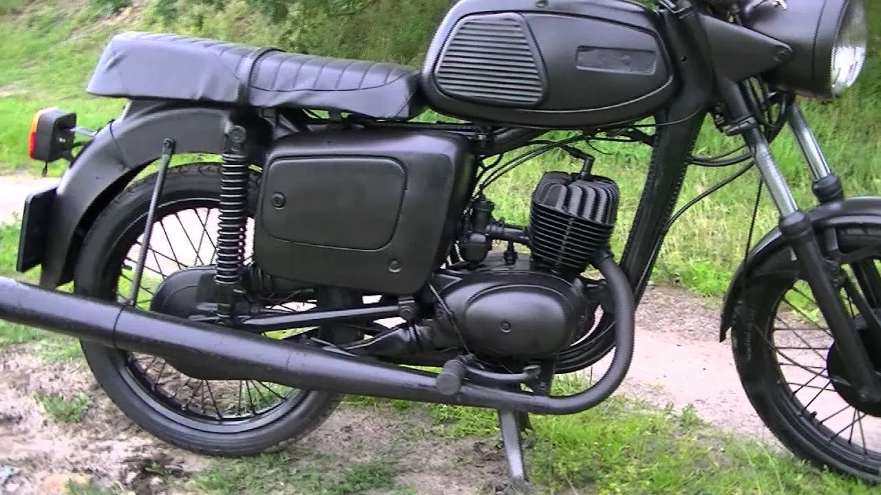 MZ TS 150 Luxus (ratbike look) - YouTube