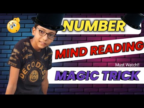 Mind Reading Magic Trick With Numbers In Hindi / Tutorial By Jadu No.1 - YouTube