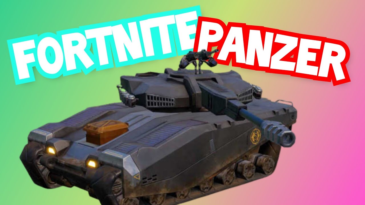 Panzer in Fortnite sind ZU KRANK - YouTube