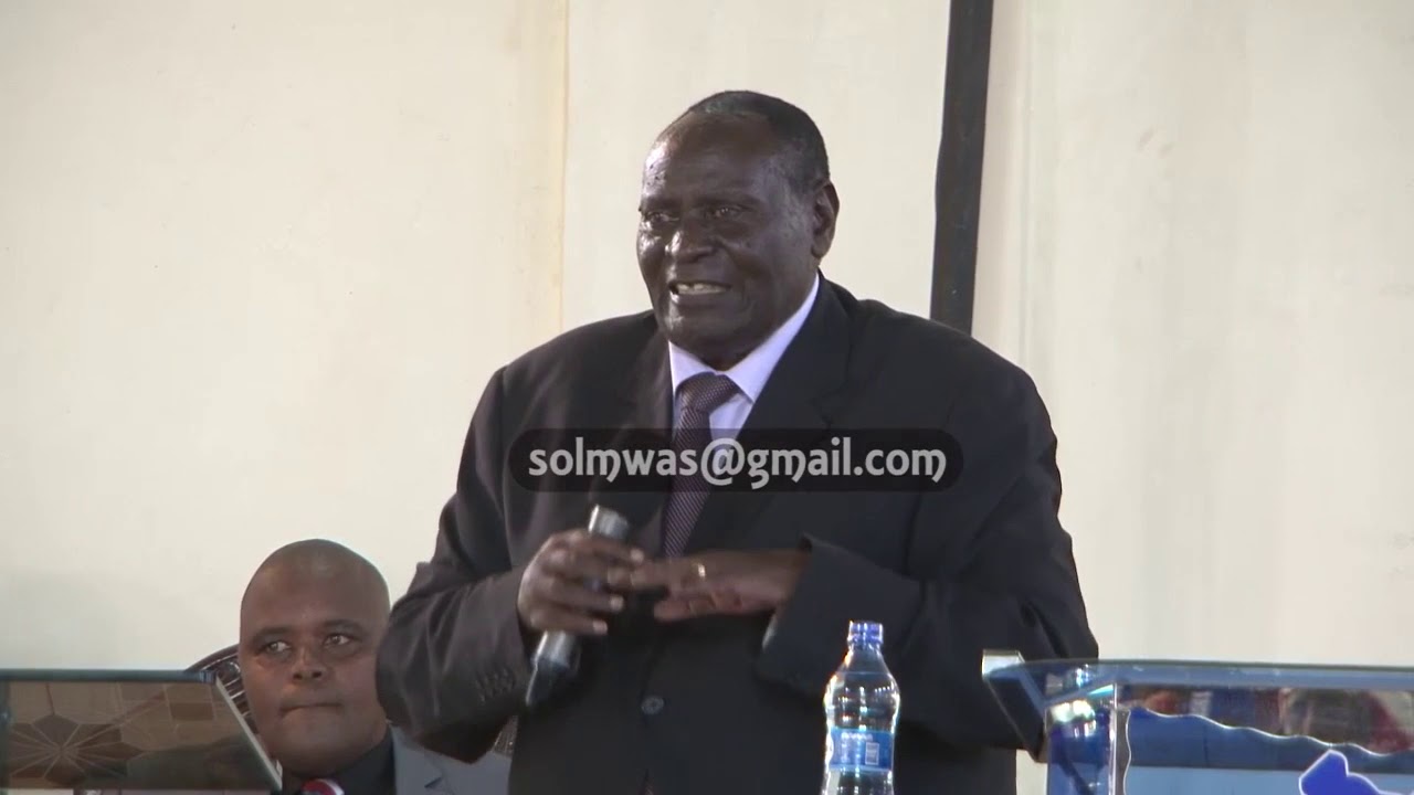 Bishop Samuel Mureithi during Ruto FGCK Embu Visit - YouTube