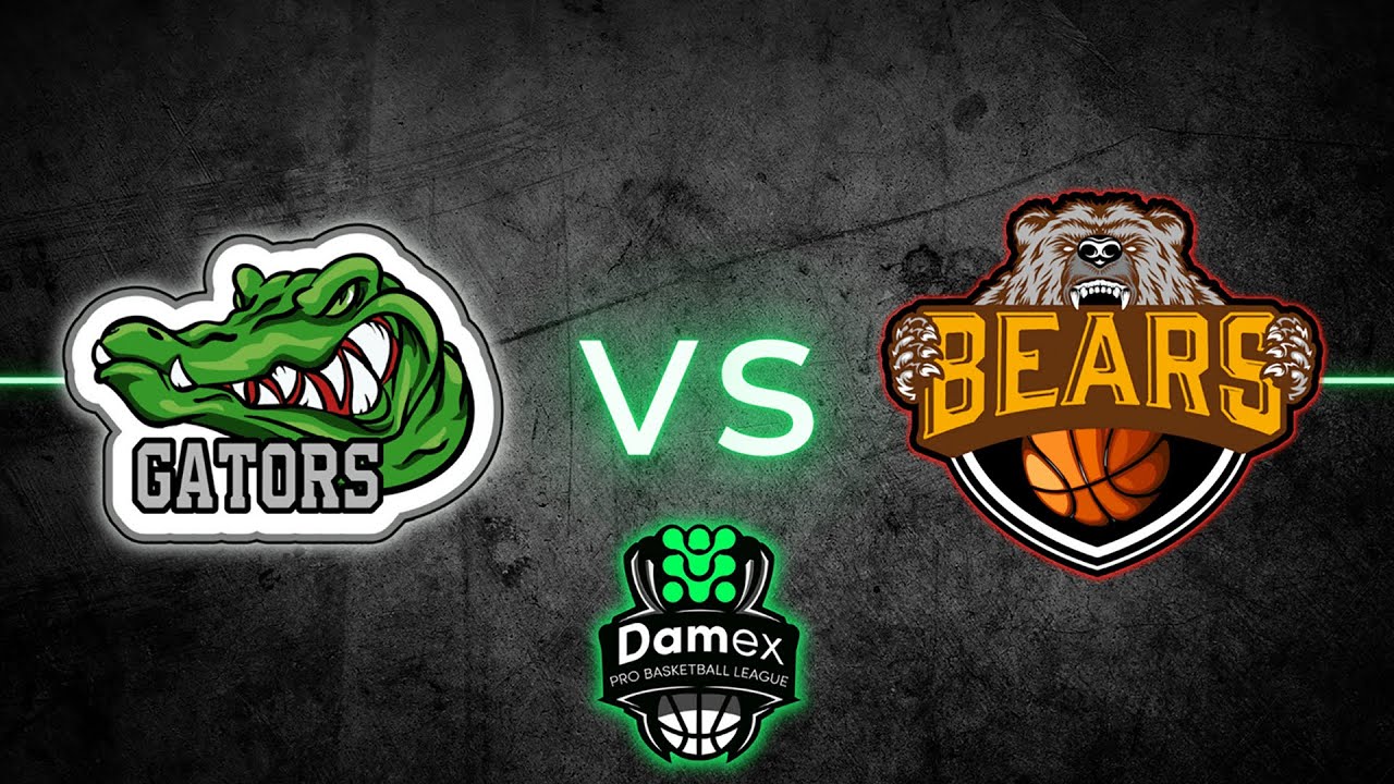 Gators Vs Bears - Damex Pro Basketball League 2023 - YouTube