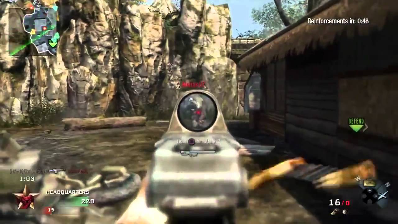 COD Black Ops - Camping Objectively - YouTube