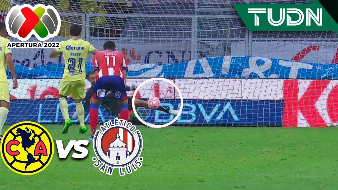 ¡Se lo pierde! Henry falla el penalti | América 3-0 Atl San Luis | Liga ...