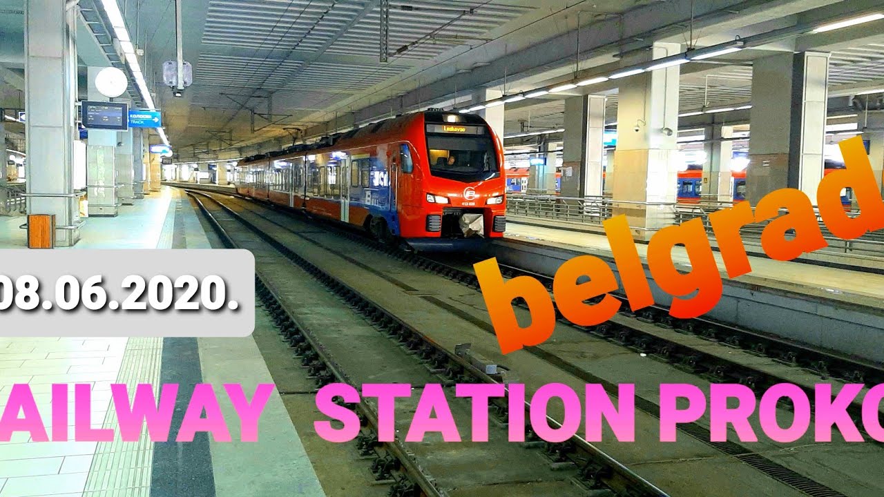 RAILWAY STATION PROKOP-BELGRADE,THE THIRD STATION OF THE FUTURE METRO ...
