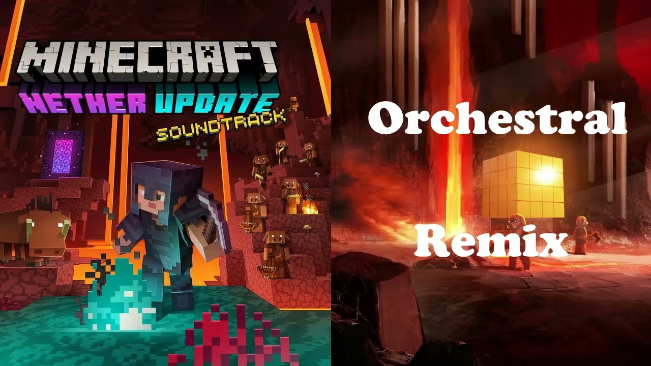Minecraft Pigstep(Stereo Mix) & Pigstep Orchestral Cover MashUp - YouTube