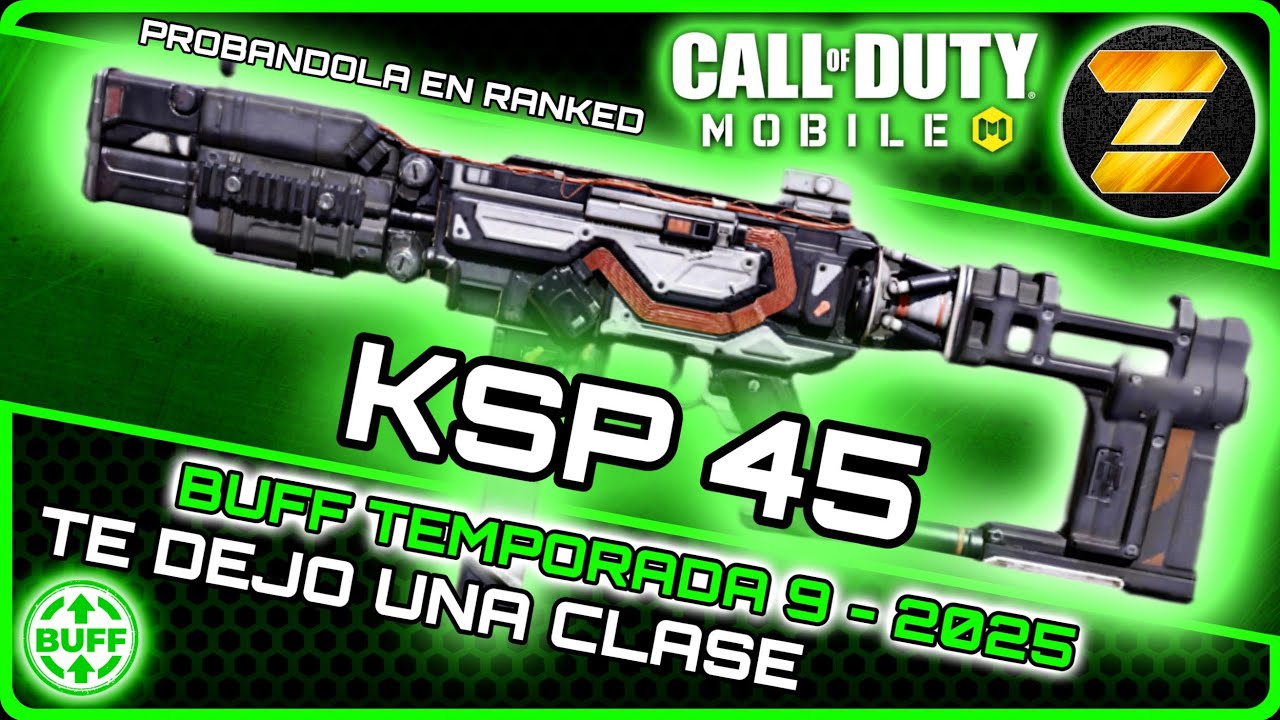 Probando la KSP 45 en Ranked, Te dejo una clase - BUFF COD Mobile ...