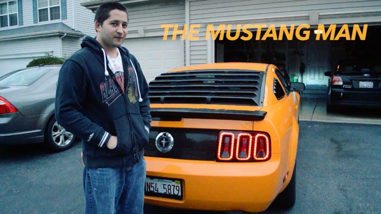 The Mustang Man - YouTube