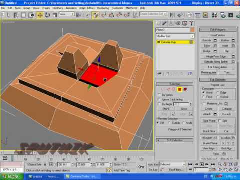 Tutorial 3ds Max. Poligonal Editable (Editable Poly) (parte 2/2) - YouTube