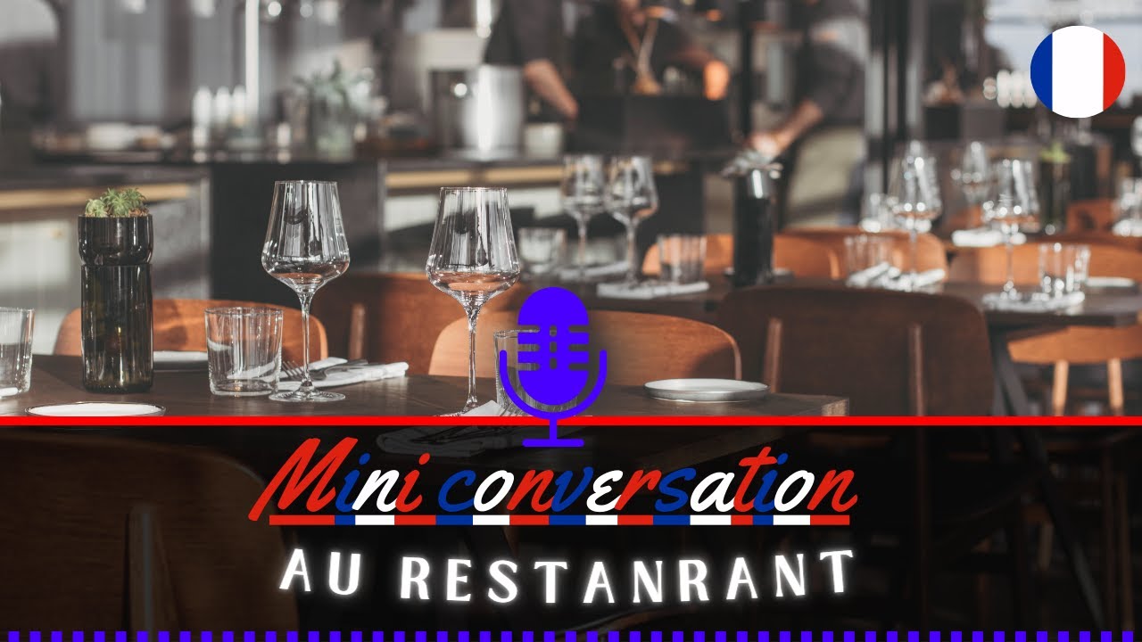 French for Beginners: Dining Out - Au Restaurant -01 - YouTube