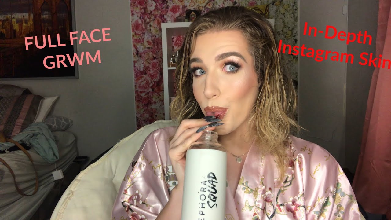 In-Depth GRWM Full Face Routine | Rikki Tea - YouTube