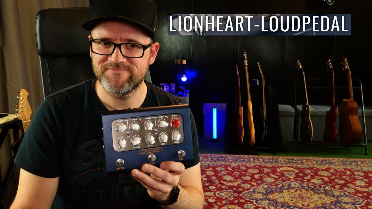 Laney Lionheart Loudpedal | TOM QUAYLE/LANEY COLLABORATION - YouTube