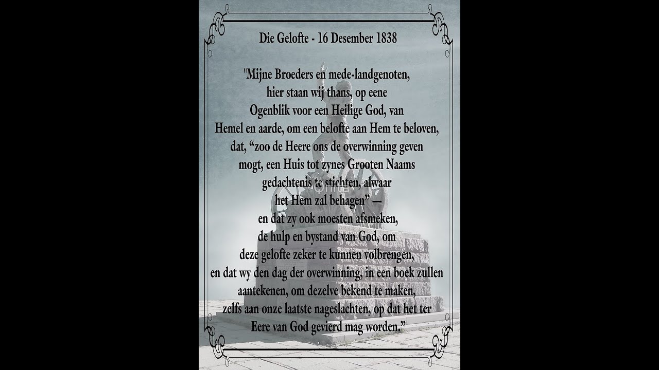 Geloftefees 16 Des. 2022 - YouTube