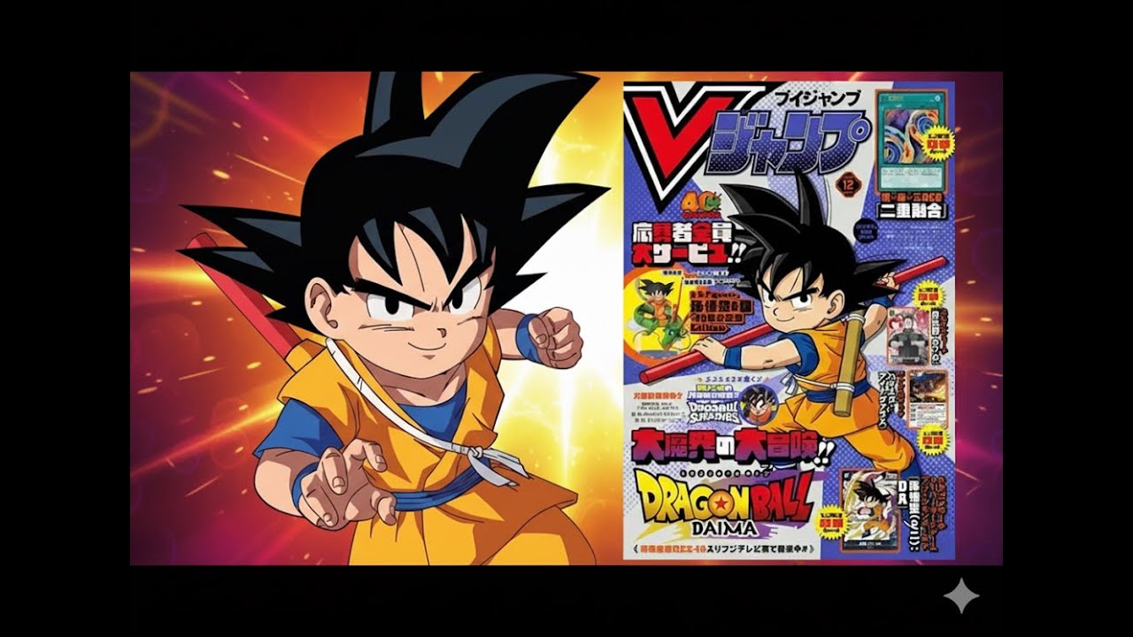 Dragon Ball V Jump Daima Diciembre 2024 - YouTube