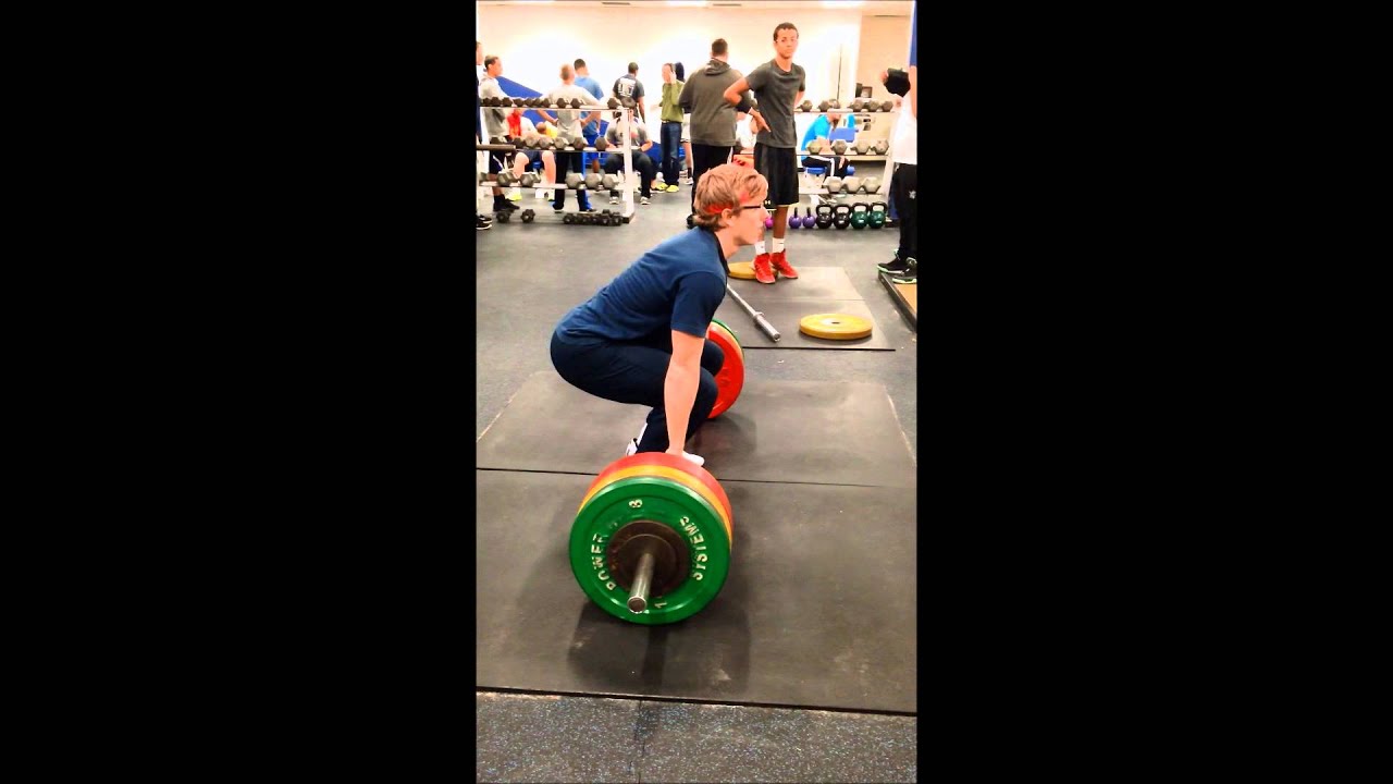 200 kg clean by 18 year old - YouTube