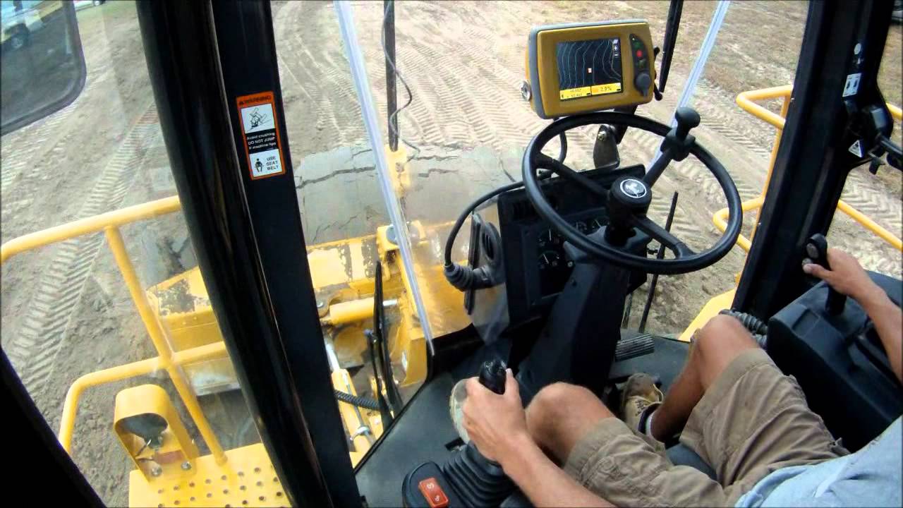 First Deere High Speed Dozer Cab CAM! - YouTube