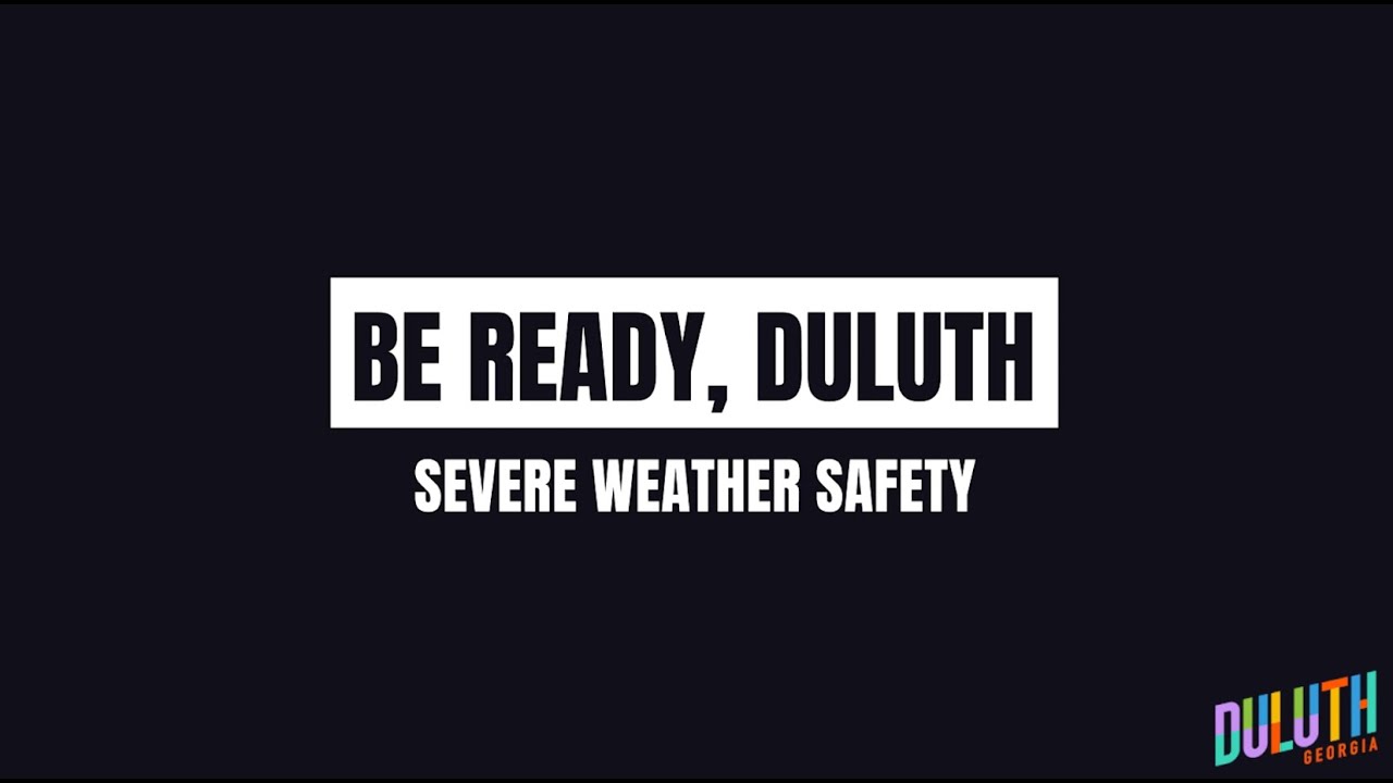 Weather Awareness PSA | Duluth GA - YouTube