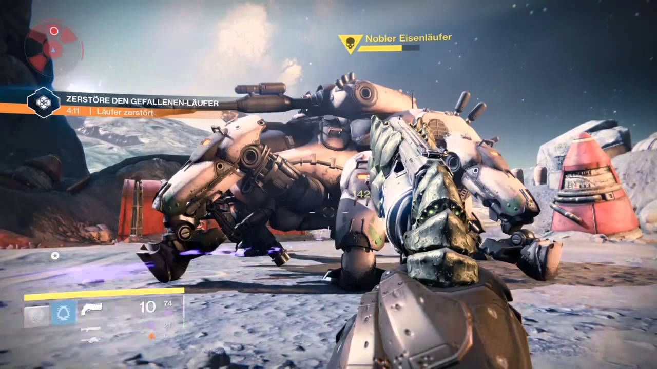 Destiny how to kill a fallen walker - YouTube