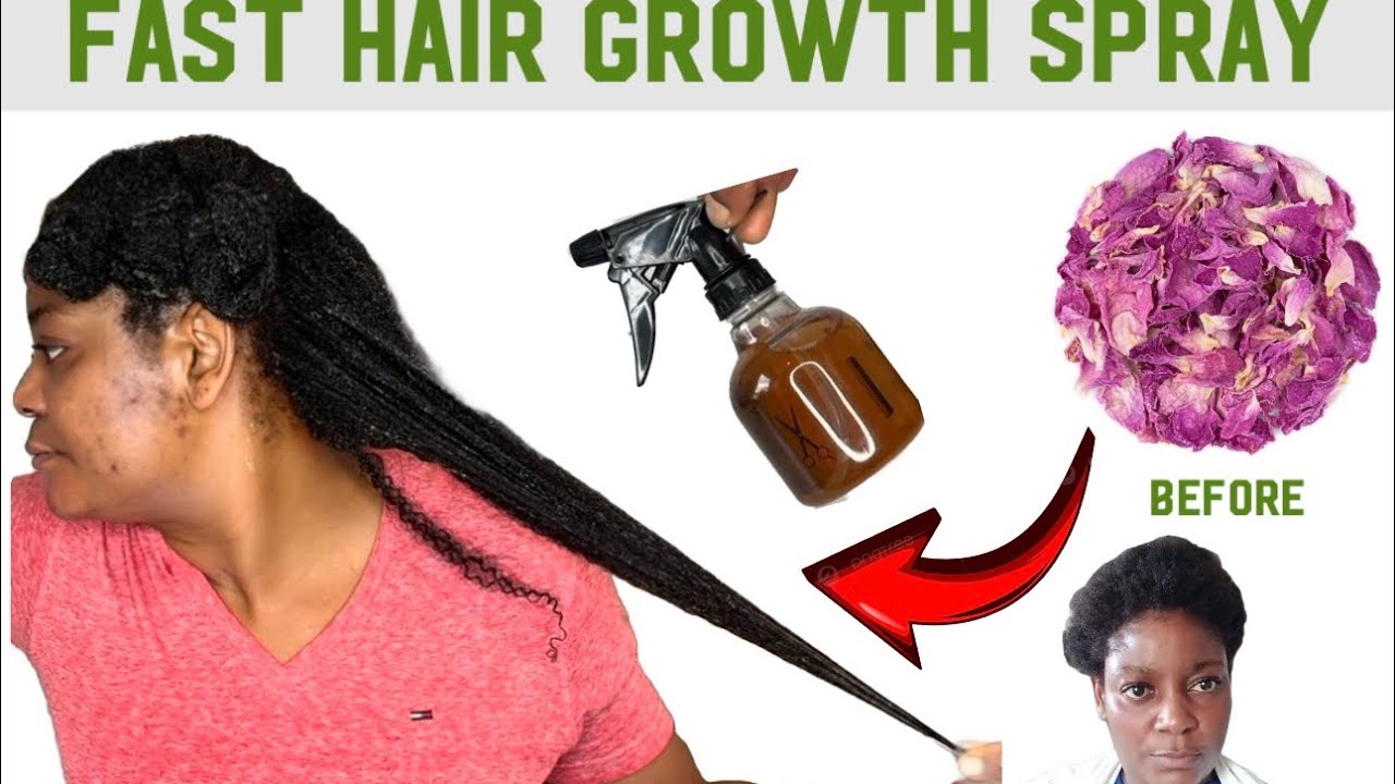 Use This Hair Spray Consistently And Your Hair Will Never Stop Growing ...